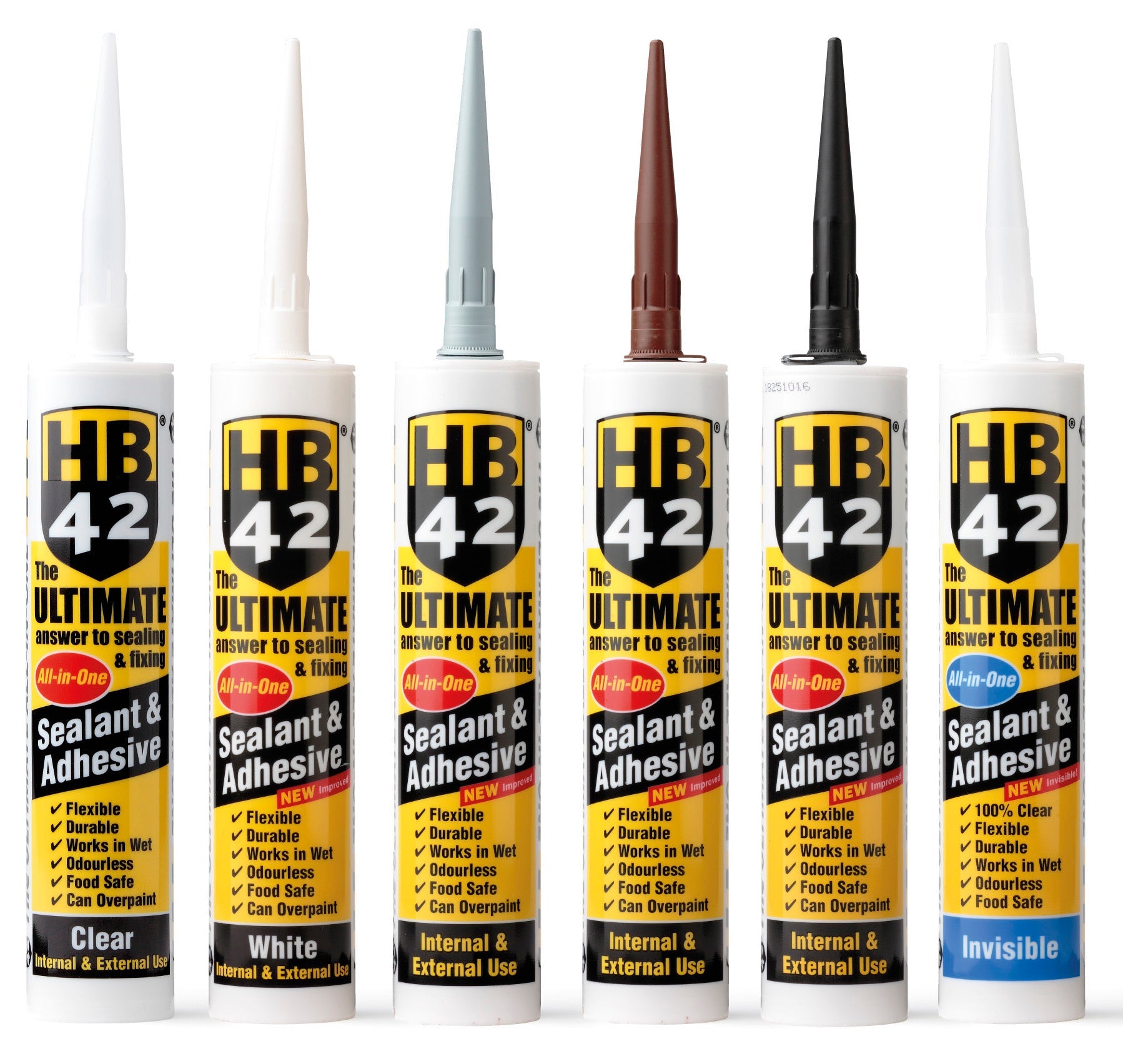 HB42 Ultimate Sealants, Adhesives, Silicones, Fillers and more! – HB42_Shop